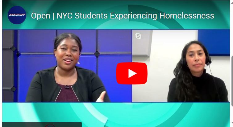 Open Nyc Students Experiencing Homelessness Advocates For Children